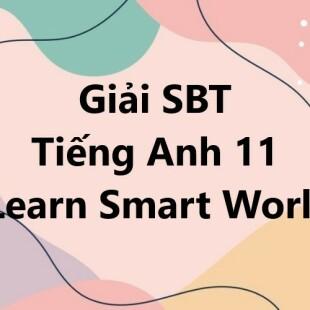 Giải Sách bài tập Tiếng Anh 11 iLearn Smart World | Giải SBT Tiếng Anh 11 iLearn Smart World