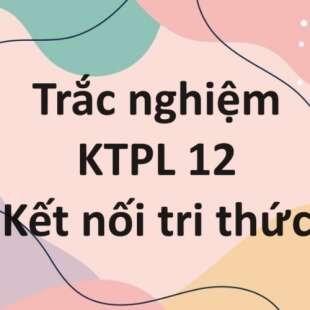 Trọn bộ Trắc nghiệm KTPL 12 Kết nối tri thức (cả năm) có đáp án | Trắc nghiệm Kinh tế Pháp luật ...