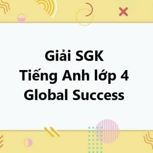 Giải SGK Tiếng Anh lớp 4 Unit 1: My friends | Global Success