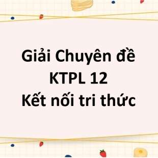 Chuyên đề KTPL 12 Kết nối tri thức | Giải Chuyên đề học tập Kinh tế Pháp luật 12 Kết nối tri thức
