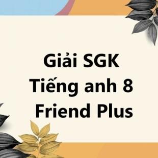 Giải SGK Tiếng anh 8 Progress review 1 | Friend Plus