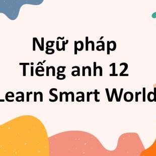Ngữ pháp Tiếng anh 12 iLearn Smart World 2025 đầy đủ, chi tiết