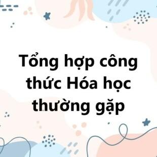 Công thức xác định hằng số điện li hay nhất